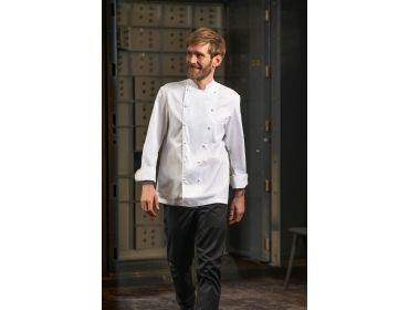 Best kitchen jacket | Grand Chef Allure white and black